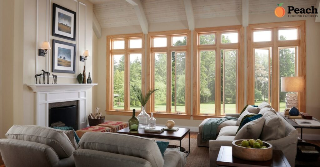 Energy Efficient Wood Windows in Utah | Peach Building